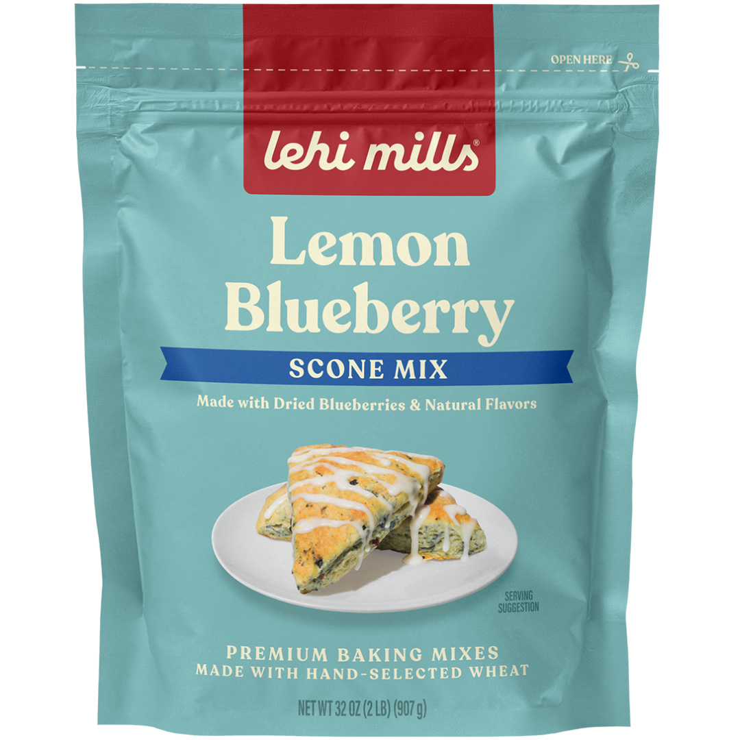 Lemon Blueberry Scone Mix – Lehi Mills