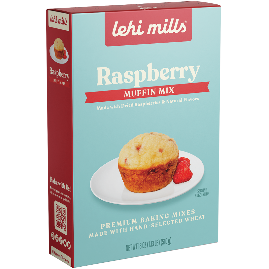 Lehi Mills Raspberry Muffin Mix | Best Muffin Mix Ever!